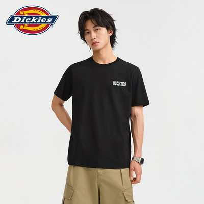 Dickies帝酷适男女情侣同款夏季短袖t恤男士重磅青少年简约潮流DK0A89SO-XIN