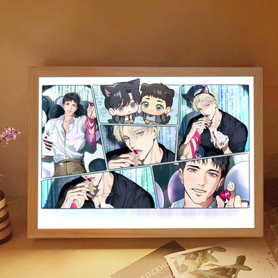 背光backlight白荣云韩叙寅‌周边灯光画送男生生日礼物小夜灯