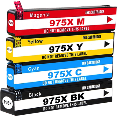 MAG适用惠普HP975A墨盒惠普X452dn墨盒X552dw X377dw X577dw X477dn P55250dw P57750dw页宽打印机油墨水盒