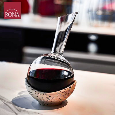 进口rona黑皮诺水晶玻璃醒酒器