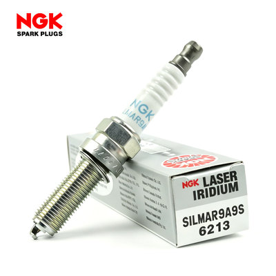 NGK摩托车铱金火花塞SILMAR9A9S 6213适用于宝马部分车型