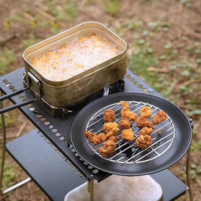 柯曼圆形底网微波炉空气炸锅蒸网