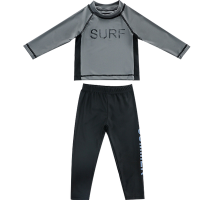 儿童分体长袖长裤游泳衣防晒速干