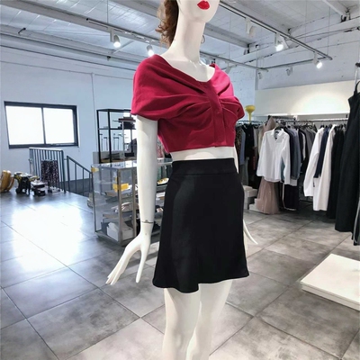 XS-S穿 SIMONA CORSELLINI 红色拧花洋装外套 570