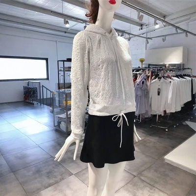 S-M穿 HIGH 漂亮立体花纹休闲卫衣 766