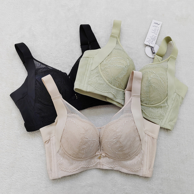 蜜诗卡软钢圈聚拢侧收文胸