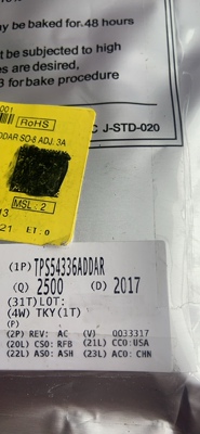 全新进口原装 TPS54336ADDAR 54336A SOP-8贴片 DC-DC转换器