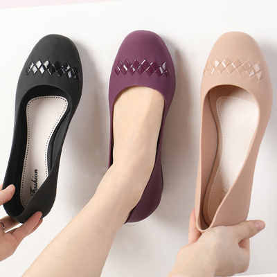 低帮夏舒适休闲单鞋雨鞋防滑耐磨