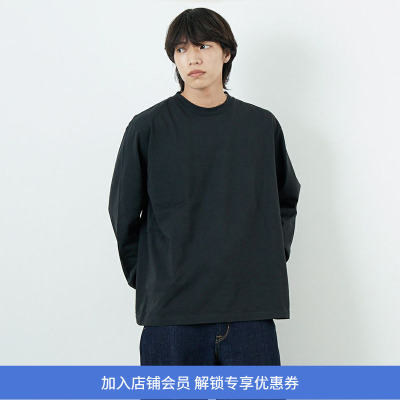 blurhms ROOTSTOCK Classic Long-sleeve 硫化染色长绒棉长袖T恤