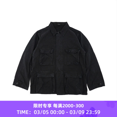 orslow STONE BLACK B.D.U JACKET 日本制水洗复古军事风夹克外套