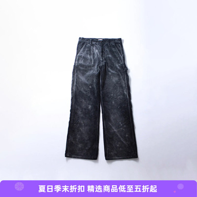 SOE Splashed Painter Trousers 泼墨做旧灯芯绒长裤
