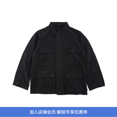 orslow STONE BLACK B.D.U JACKET 日本制水洗复古军事风夹克外套
