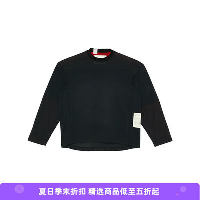 N.HOOLYWOOD REVERSIBLE 男装军事系列双面穿吸水速干圆领长袖T恤