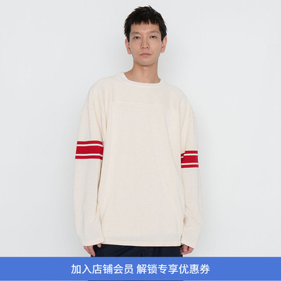 nanamica复古运动圆领卫衣