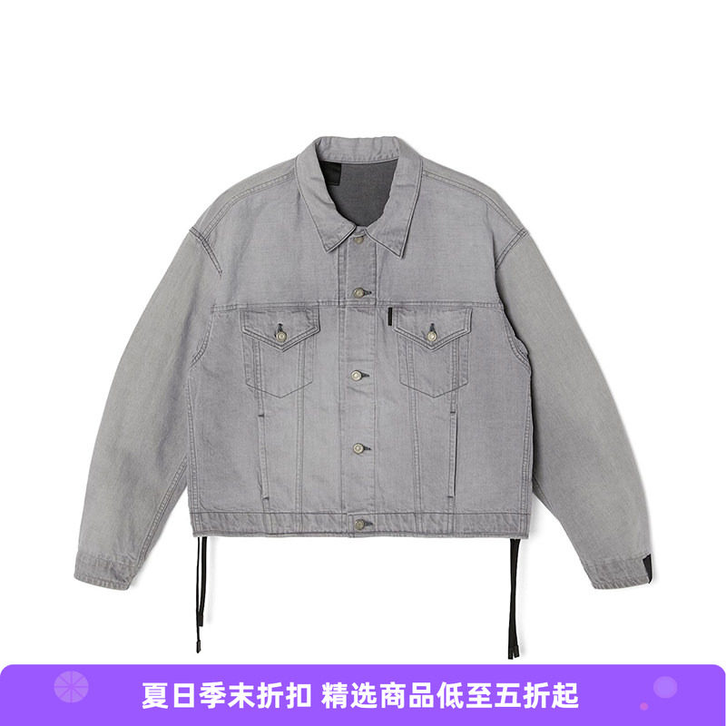 N.HOOLYWOOD DENIM JACKET 10oz廓形牛仔夹克外套