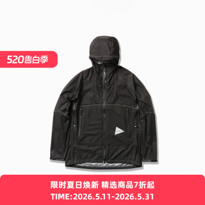 and wander 3L UL PERTEX SHIELD男女三层超轻高防水透湿户外夹克