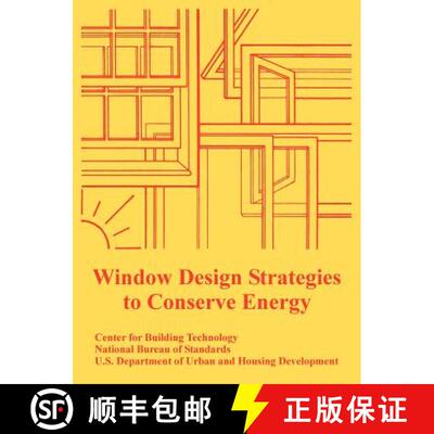【3-4周达】Window Design Strategies to Conserve Energy [9781410108630]