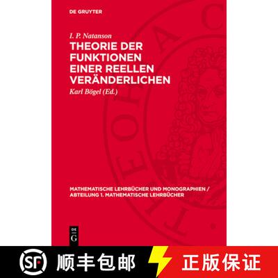 【3-4周达】精装 Theorie Der Funktionen Einer Reellen Veränderlichen [9783112719947]