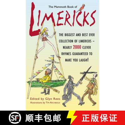 【3-4周达】The Mammoth Book of Limericks. Edited by Glynn Rees [9781845296810]