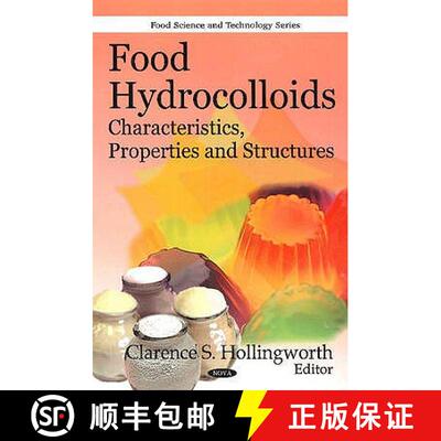 【3-4周达】精装 Food Hydrocolloids: Characteristics, Properties and Structures [9781608762224]