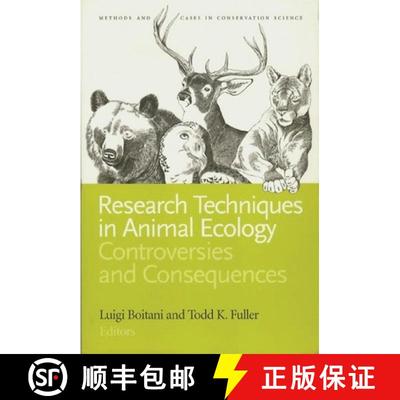 【3-4周达】Research Techniques in Animal Ecology – Controversies & Consequences 2e (second edition) [9780231113410]