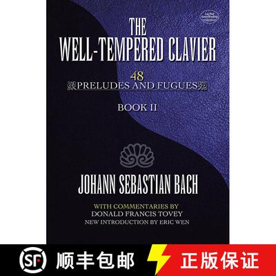 预订 The Well-Tempered Clavier: 48 Preludes and Fugues Book II Volume 2 [9780486493701]