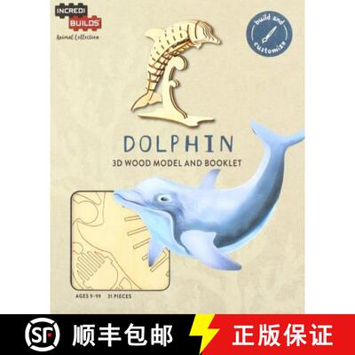 【3-4周达】IncrediBuilds Animal Collection: Dolphin [9781682981337]