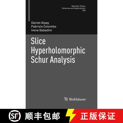 【3-4周达】Slice Hyperholomorphic Schur Analysis (Softcover reprint of the original 1st ed. 2016) (So... [9783319825977]