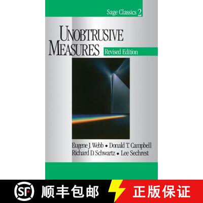 【3-4周达】Unobtrusive Measures (Revised Edition) [9780761920113]
