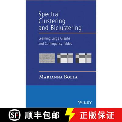 【3-4周达】精装 Spectral Clustering And Biclustering - Learning Large Graphs And Contingency Tables [... [9781118344927]