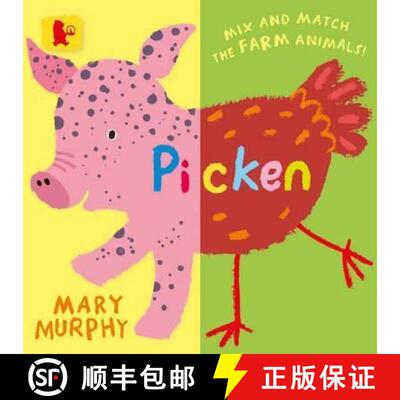 精装 Picken: Mix and Match the Farm Animals! (Baby Walker) [9781406371376]