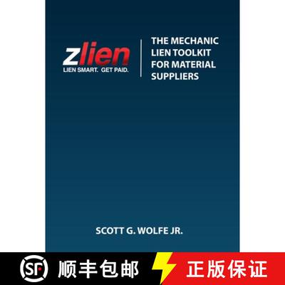 【3-4周达】Mechanic Lien Toolkit For Material Suppliers [9781300458012]
