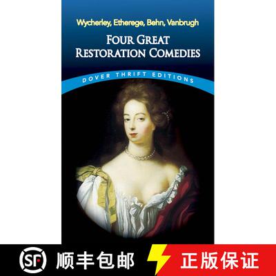 预订 Four Great Restoration Comedies [9780486445700]