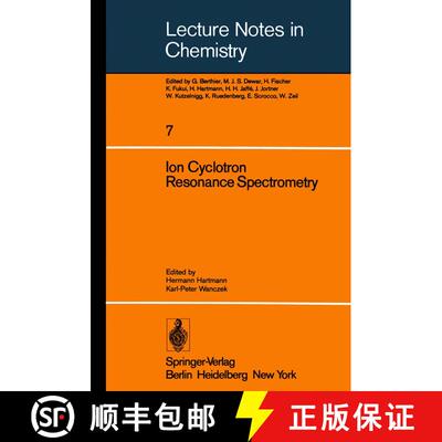 【3-4周达】Ion Cyclotron Resonance Spectrometry [9783540087601]