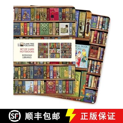 【3-4周达】Bodleian Libraries Midi Notebook Collection [9781839644726]
