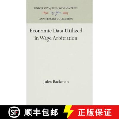 【3-4周达】精装 Economic Data Utilized in Wage Arbitration [9781512809985]