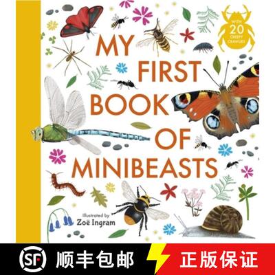 【3-4周达】精装 My First Book of Minibeasts [9781529501025]