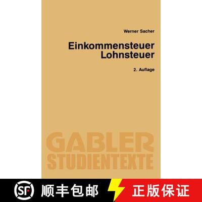 【3-4周达】Einkommensteuer / Lohnsteuer (2. Auflage 1988) [9783409024259]