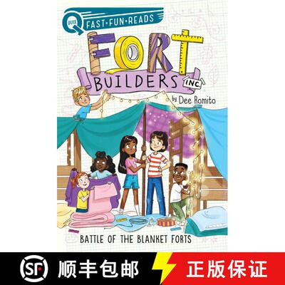 【3-4周达】精装 Battle of the Blanket Forts: Fort Builders Inc. 3 [9781534452459]