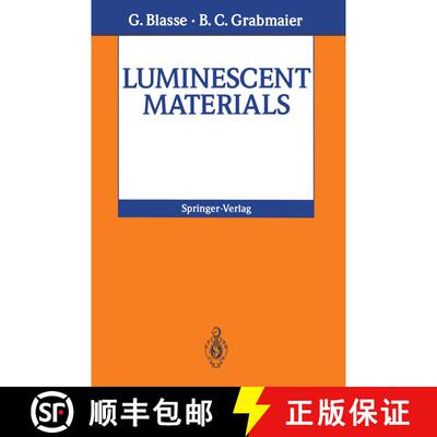 【3-4周达】Luminescent Materials [9783540580195]