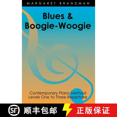 【3-4周达】Blues and Boogie-Woogie: 12 Piano Pieces by M. Brandman [9780949683229]