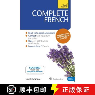 【3-4周达】Complete French (Learn French with Teach Yourself): Learn to read, write, speak and unders... [9781444177299]