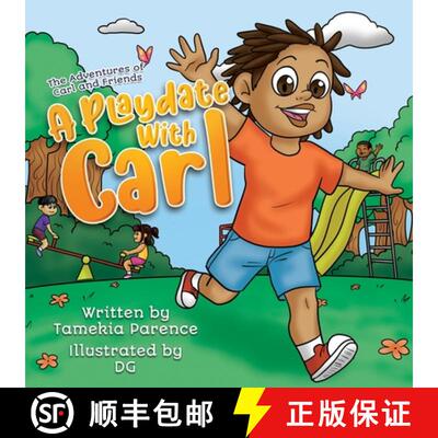 【3-4周达】A Playdate With Carl [9781736696514]
