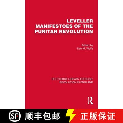 【3-4周达】Leveller Manifestoes of the Puritan Revolution [9781032472454]