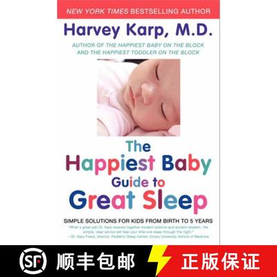 【3-4周达】The Happiest Baby Guide to Great Sleep: Simple Solutions for Kids from Birth to 5 Years [9780062113320]