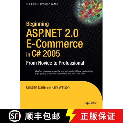 【3-4周达】Beginning ASP.NET 2.0 E-Commerce in C# 2005: From Novice to Professional (1st ed.) [9781590594681]