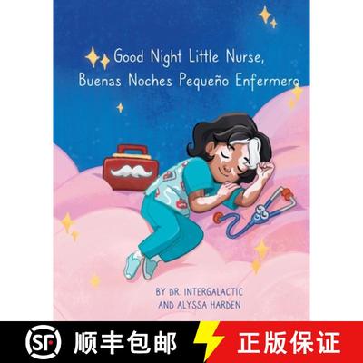 【3-4周达】Good Night Little Nurse, Buenas Noches, Pequeño Enfermero [9798330226795]