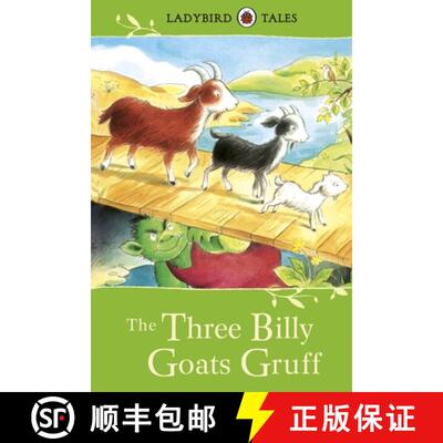 【3-4周达】精装 Ladybird Tales: The Three Billy Goats Gruff [9781409311065]