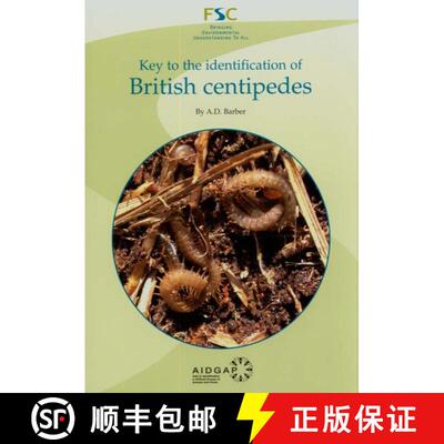 【3-4周达】Key to the Identification of British Centipedes [9781851532421]