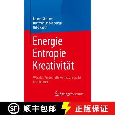 【3-4周达】Energie, Entropie, Kreativität : Was das Wirtschaftswachstum treibt und bremst [9783662578575]